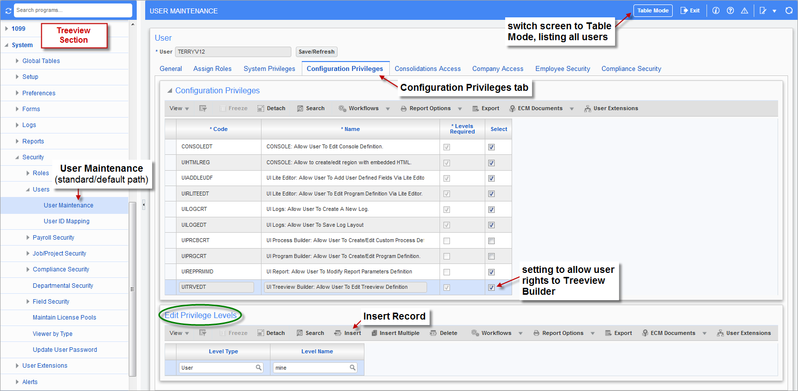 Treeview Builder Setup For UI Treeview Builder