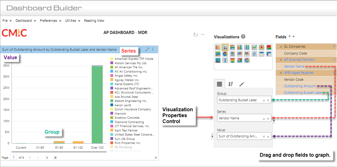 BI Dashboard Builder - Creating Dashboards - Step 5: Configure ...