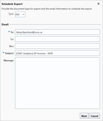 BI Query Builder - Toolbars