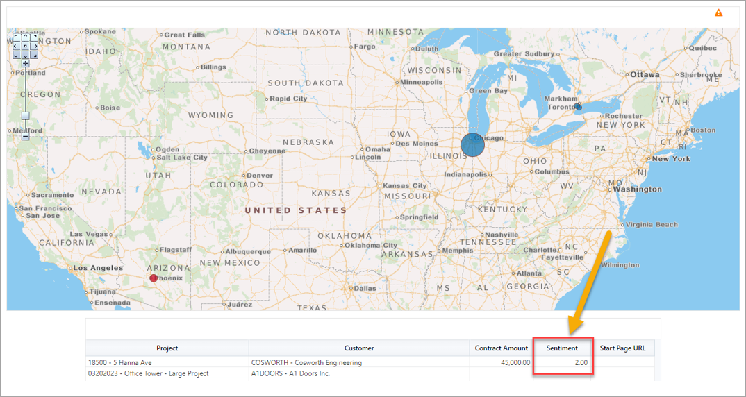 BI Dashboard Builder - Pulse Map Visualizations