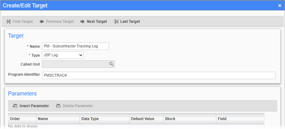 Treeview Builder - Link Menu Items to Targets