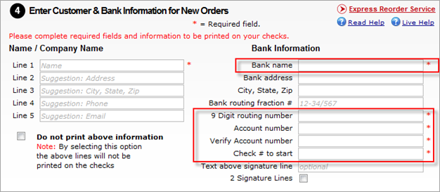 Accounts Payable - Order Checks