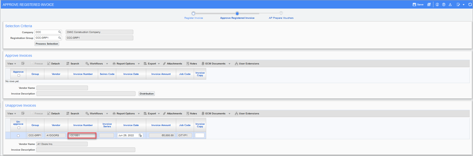 Accounts Payable - Allow Single Job per Voucher