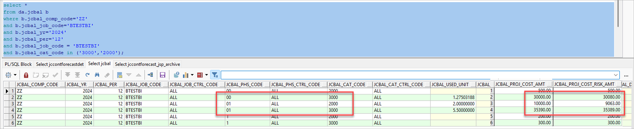 Contract Forecasting - Internal Pending PCI Behavior for Contract Forecasting