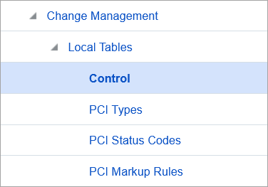Change Management - Recommended Setup for the Change Management Control ...