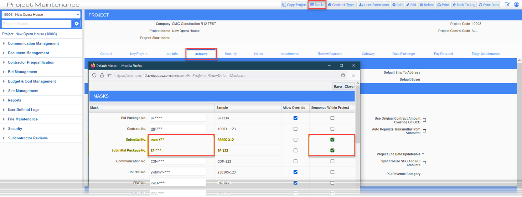 PM Exchange - CMiC Communications and Documents Sync - Configuring a ...