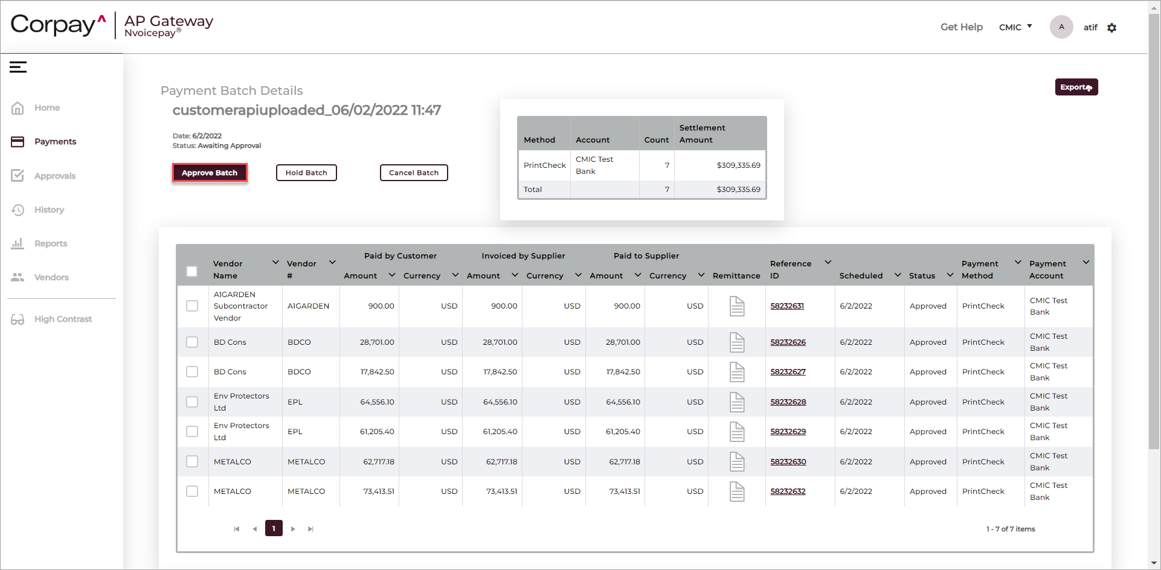 Preparing Checks for a Selection Code