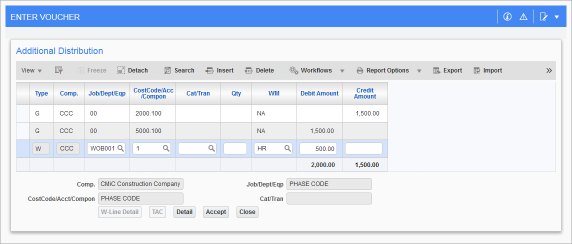 Work Order Billing - Billing Amounts via Transactions