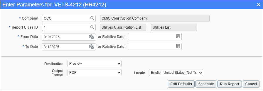 Human Resources - VETS-4212