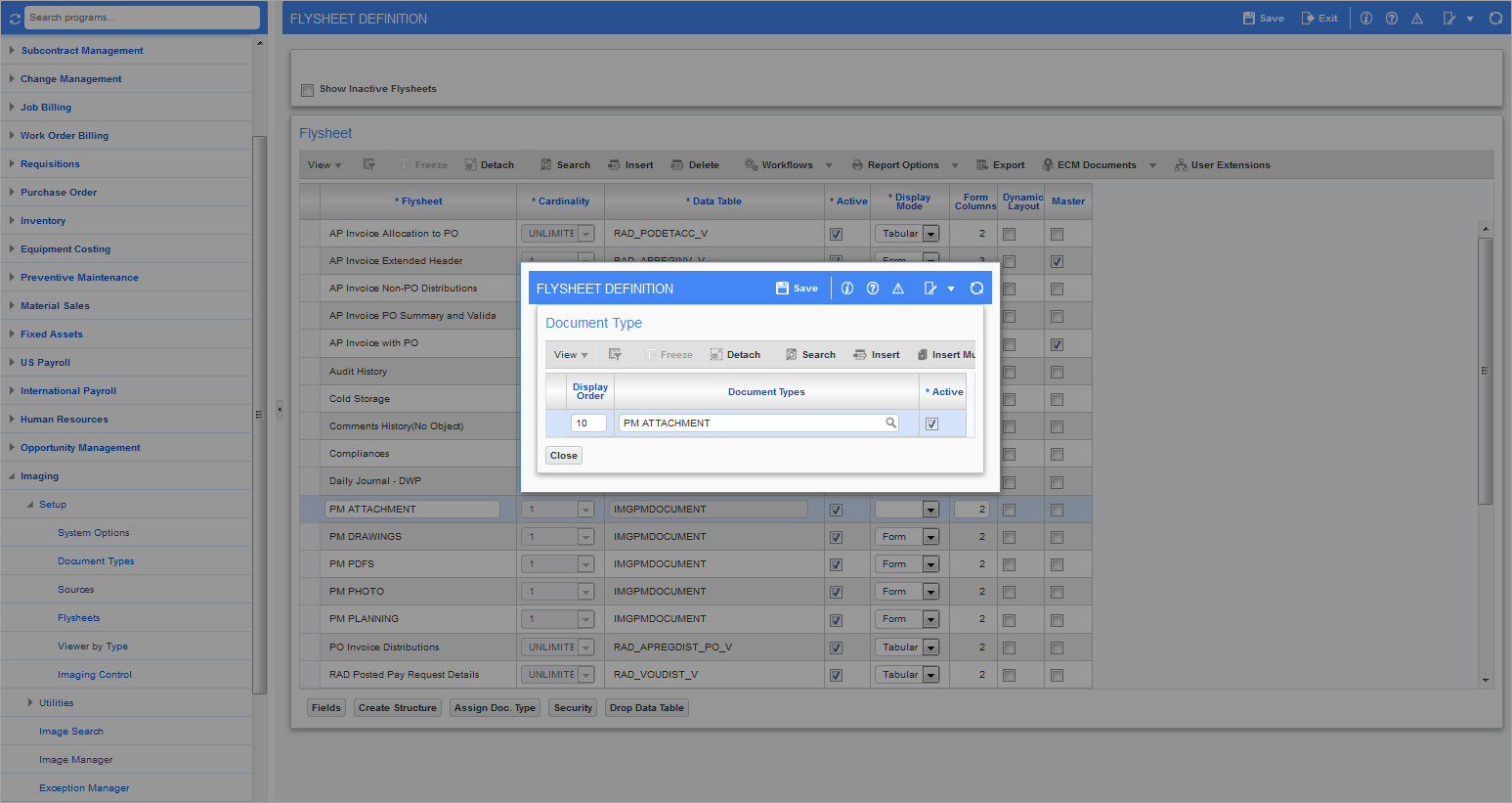 Imaging - Step 5: Assign Document Types