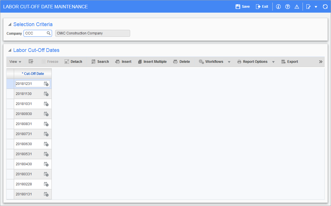Job Costing - Contract Forecasting