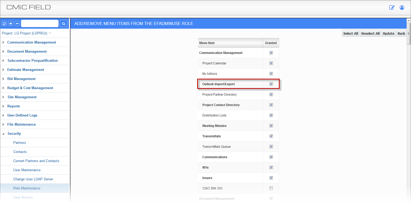 Microsoft® Integration Package - Integration with Microsoft Outlook®