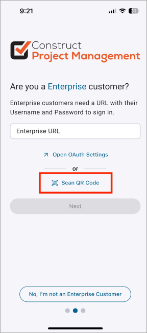 System Administration - Creating QR Codes for OAuth Configuration