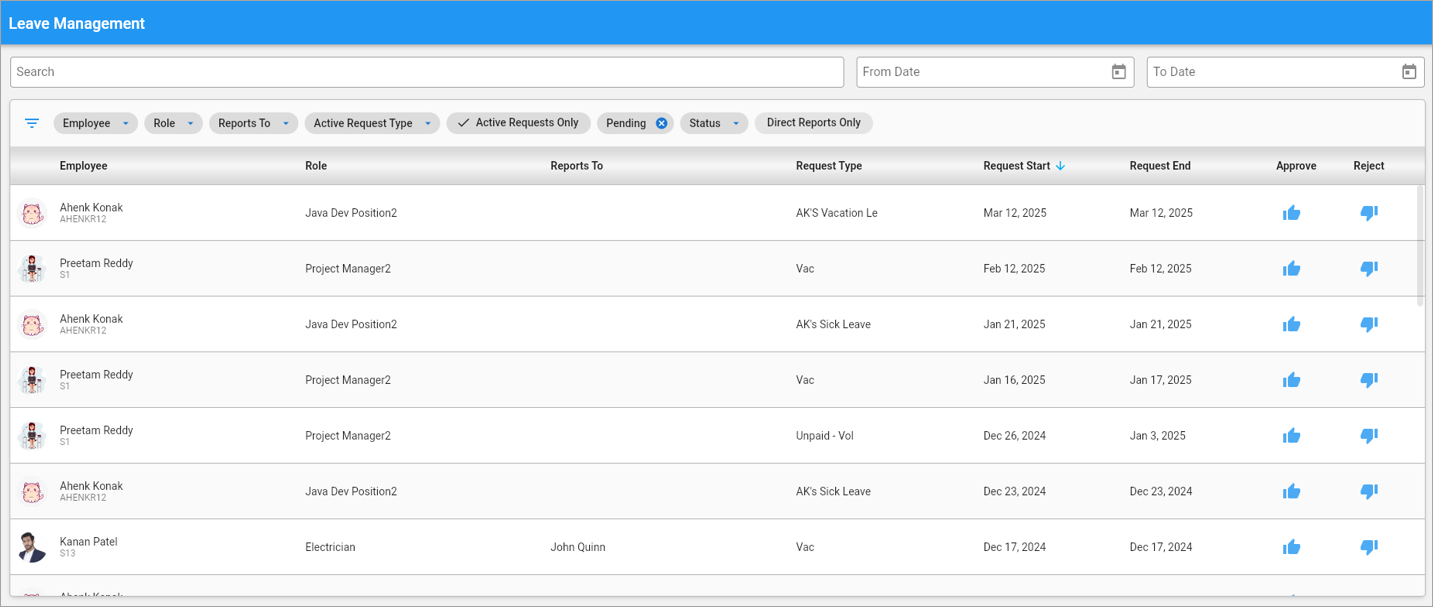 Construct ESS - Enhanced Leave Management