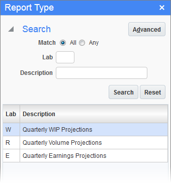 Opportunity Management - Quarterly WIP Projections