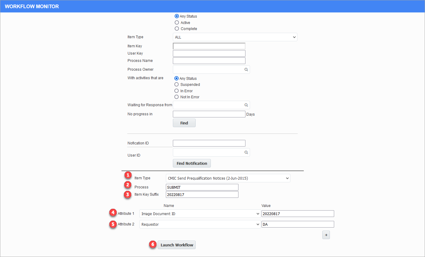 Subcontractor Prequalification - Automatic Workflow to Send Prequalification Notices