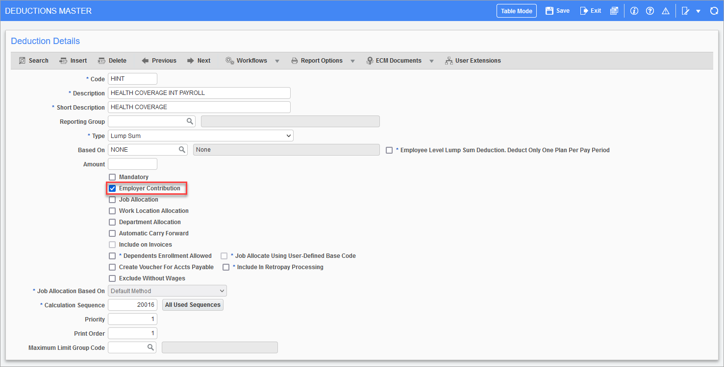 Quebec Insurance Group Maintenance