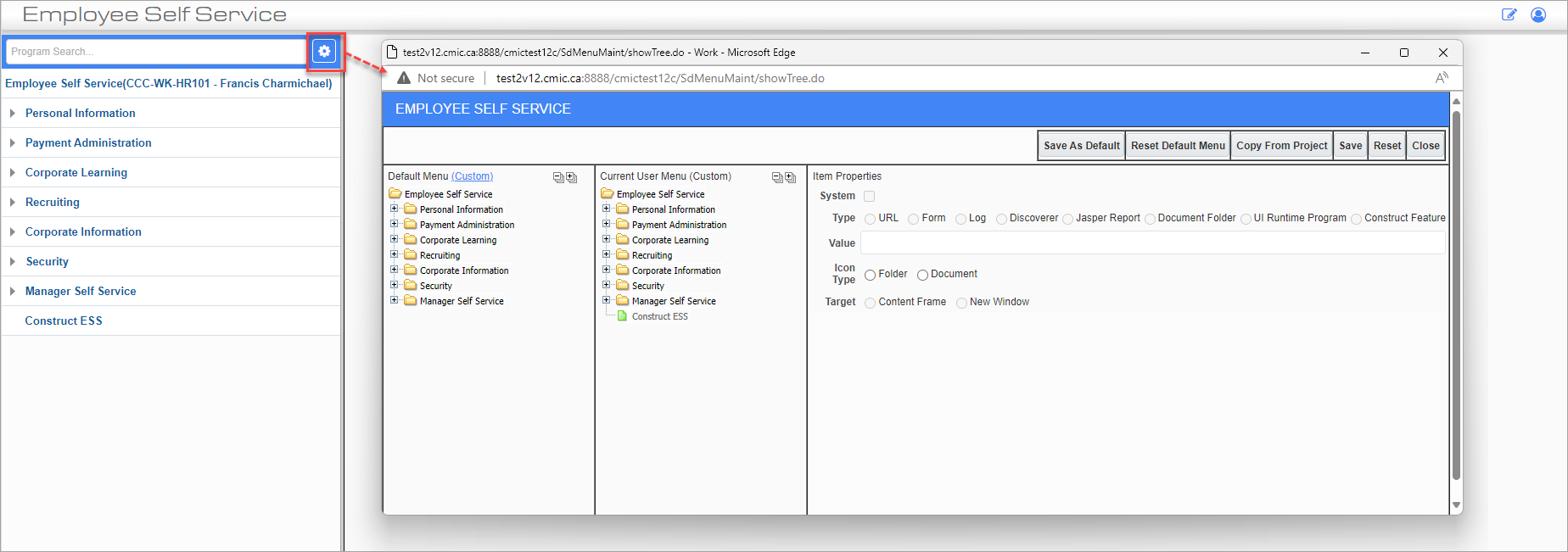 ESS Employee - Adding JSP Version of View Vacation Balance Screen