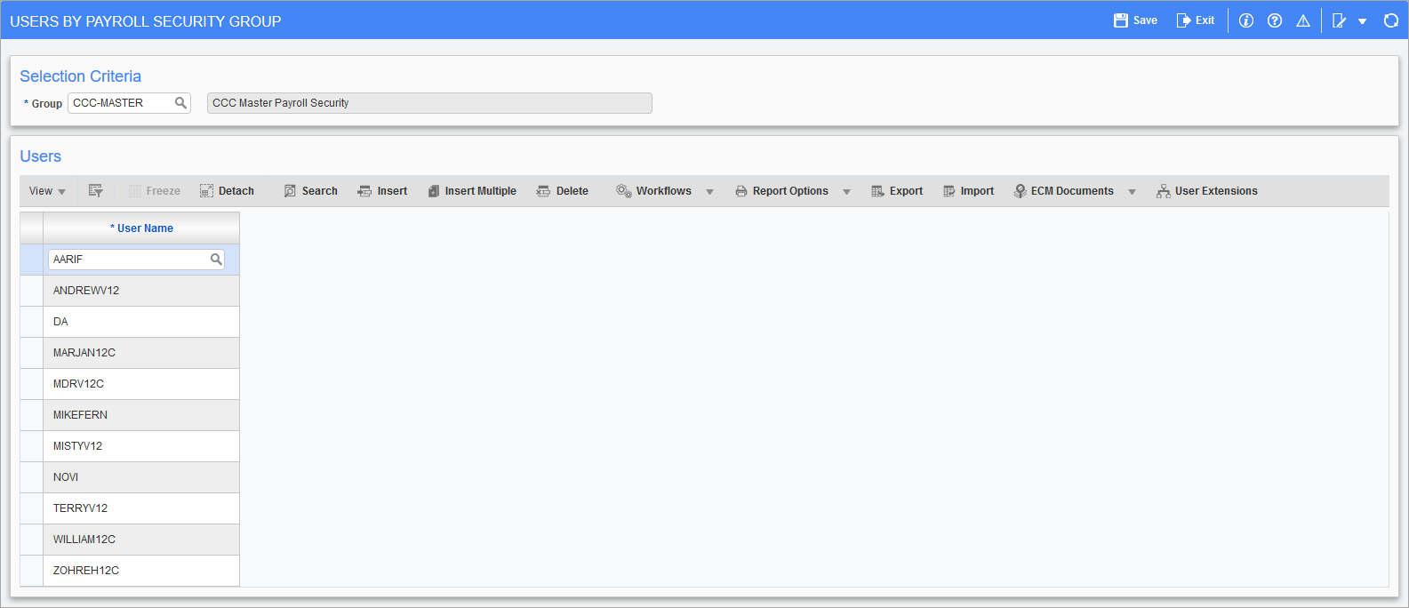 Us Payroll Assign Users To Security Groups