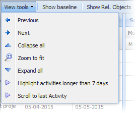 Scheduling 2.0 - [View Tools] - Button