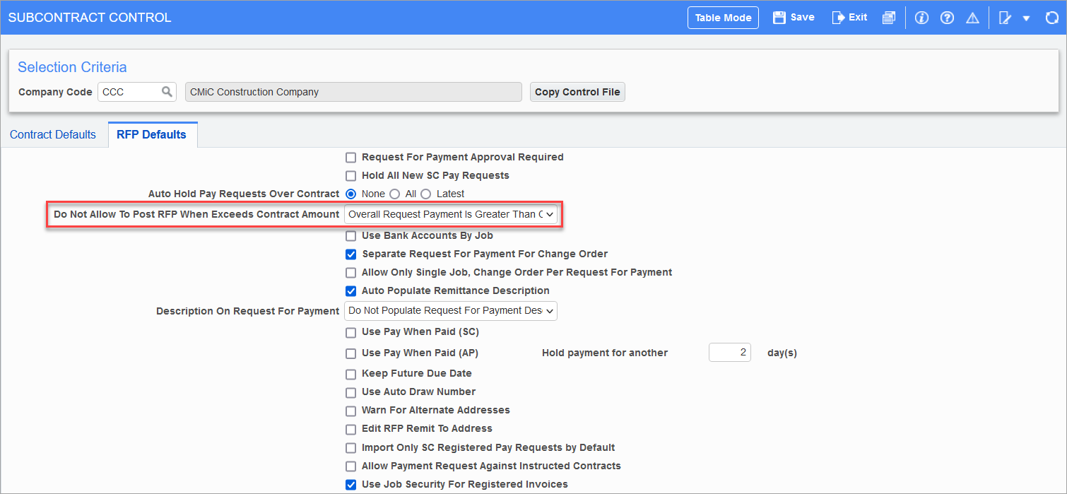 Subcontract Management - How the Subcontract Validation and Settings Work in the Subcontract ...
