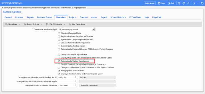 Subcontract Management - Vendor by Company Compliance – Company Level