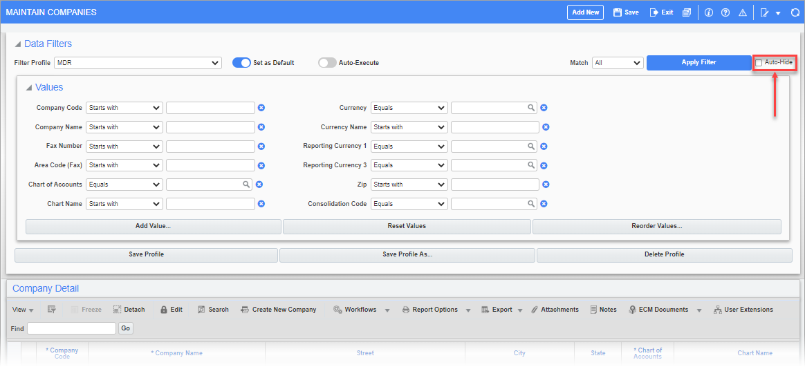 UI Properties Defaults