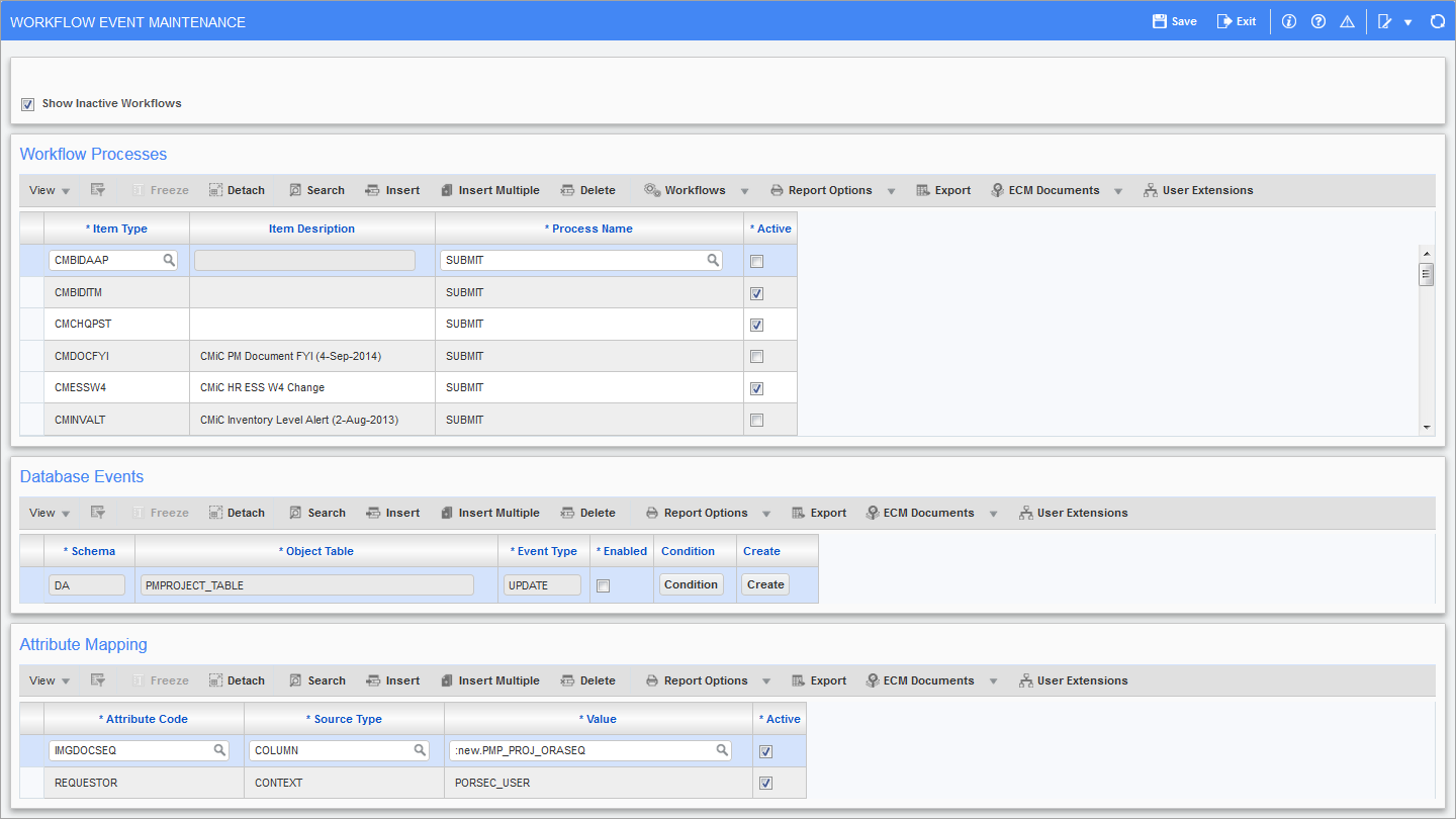 Workflow - CMiC Field Subcontract Workflow